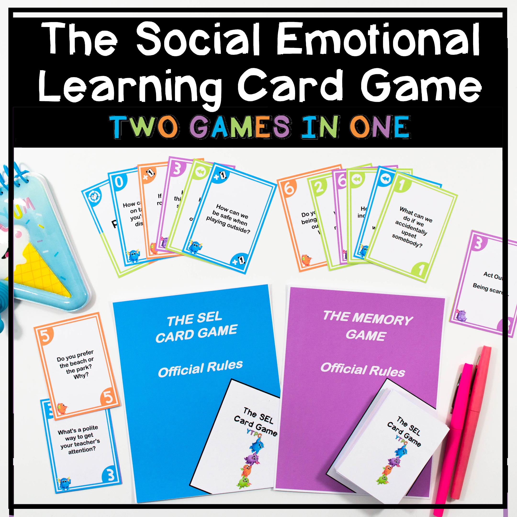 The Social Emotional Learning Card Game Making SEL FUN Made By Teachers The Social Emotional Learning Card Game Making SEL FUN Made By Teachers