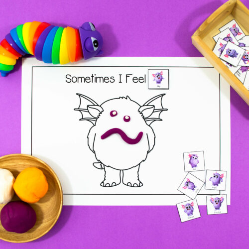 Emotions Playdough Mats - Activities for Emotional Awareness Through ...