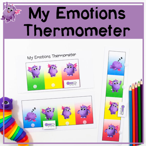 My Emotions Thermometer for Indivdual Emotions and Mood Tracking | Made ...
