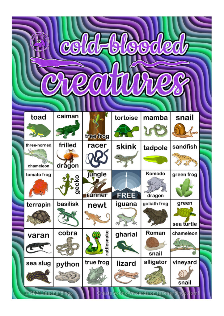 Mammals Bingo 3x3 (100 pages + call sheet) - Made By Teachers