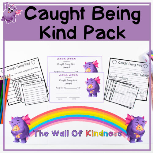 Caught Being Kind Pack Create Your Own Kindness Wall | Made By Teachers