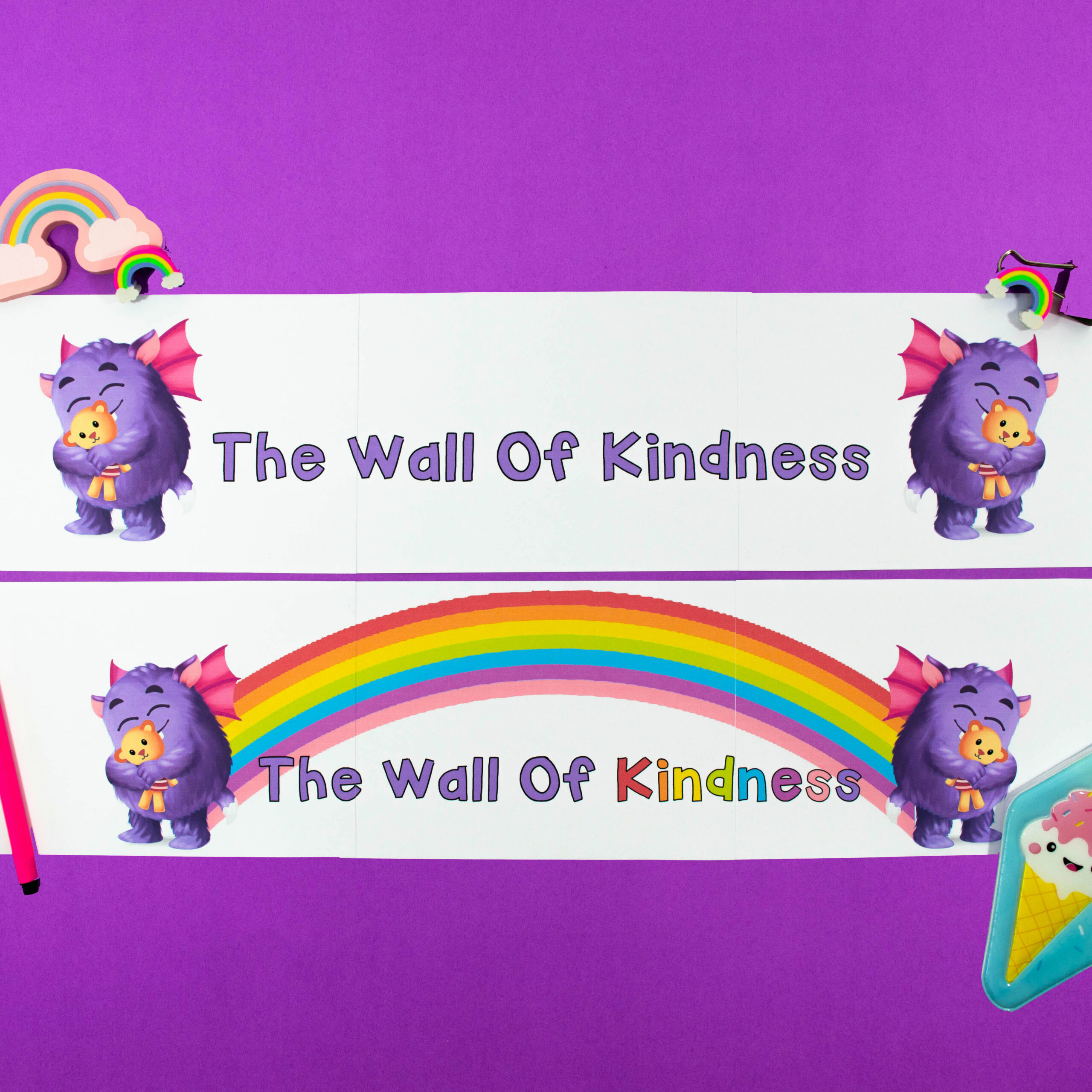 Caught Being Kind Pack Create Your Own Kindness Wall | Made By Teachers