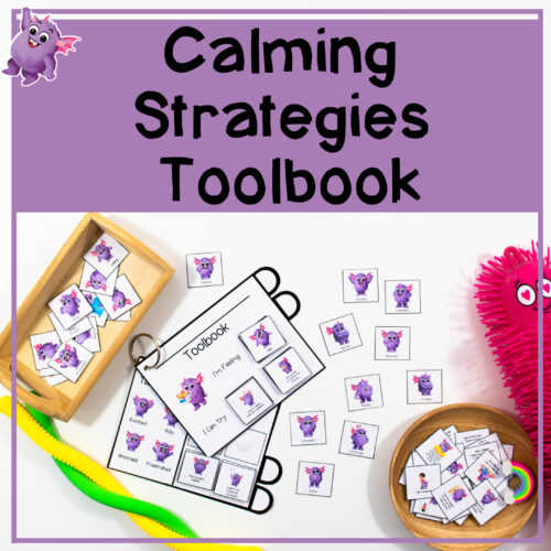 Calming Strategies Toolbook for Self Regulation and Calm Corner Tools ...