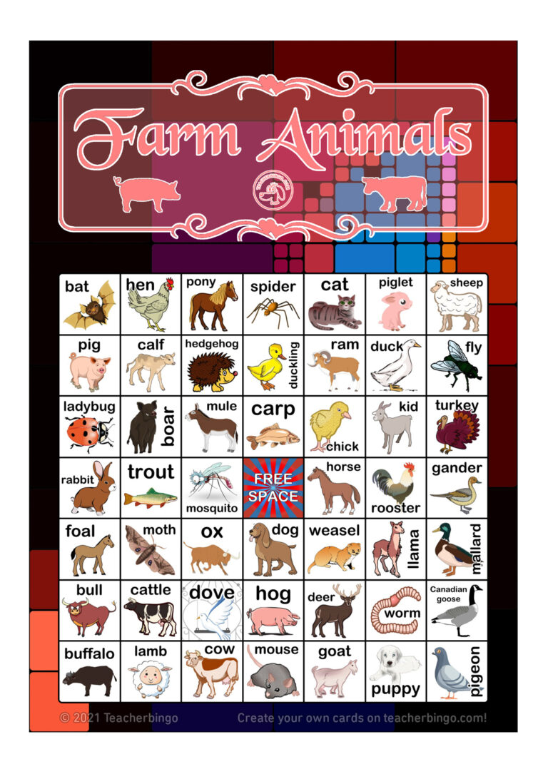 Sea Animals Bingo 3x3 (5 pages + call sheet) | Made By Teachers