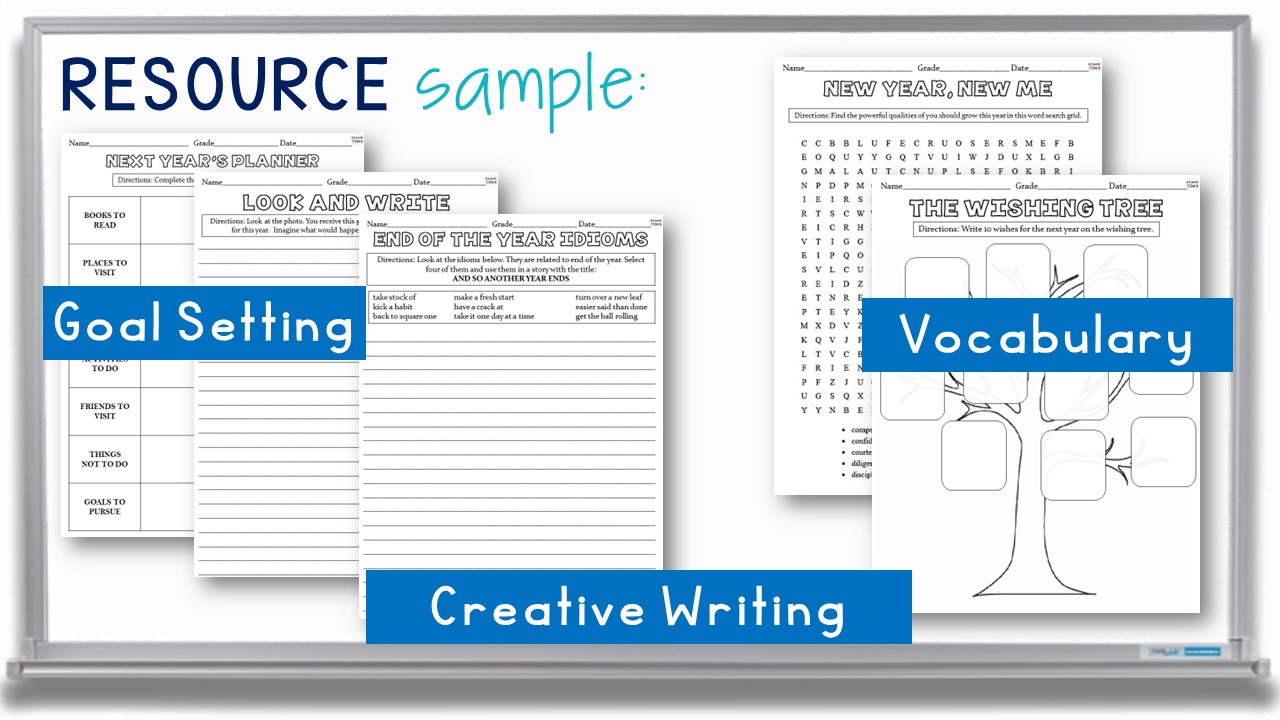 End of the Year Activities - Reflective, Introspection, Planning ...