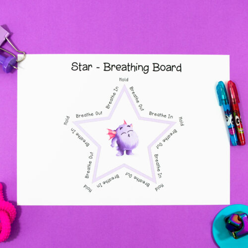 Breathing Boards for Calm Corner - Printable Calming Self Regulation ...