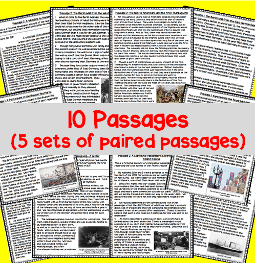 RI.6.9: Compare & Contrast Author Presentation of Events | Made By Teachers