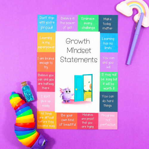 Growth Mindset Poster Pack & Activities - Quiz & Goal Setting Bunting ...