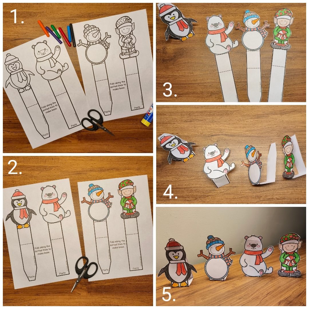 Christmas Crafts | Winter Craftivity | Winter Holiday Crafts | Winter ...
