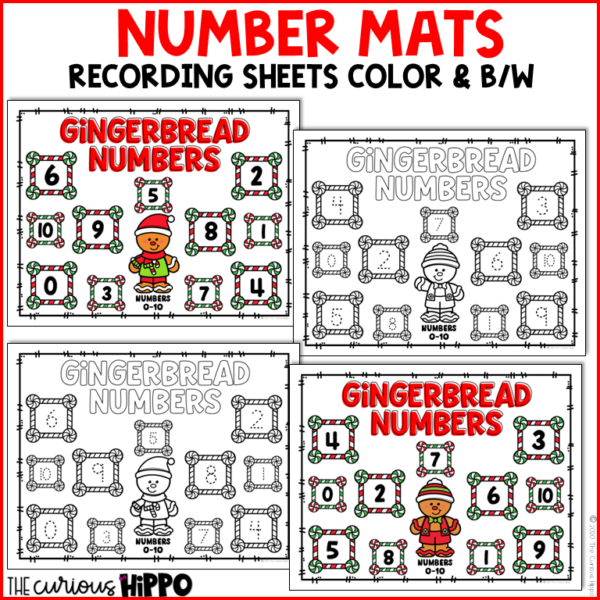 Gingerbread Numbers 0-10 | Made By Teachers
