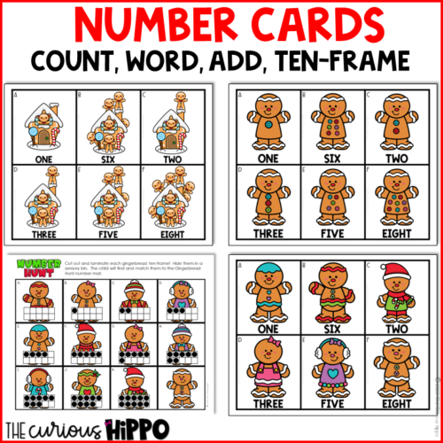 Gingerbread Numbers 0-10 | Made By Teachers