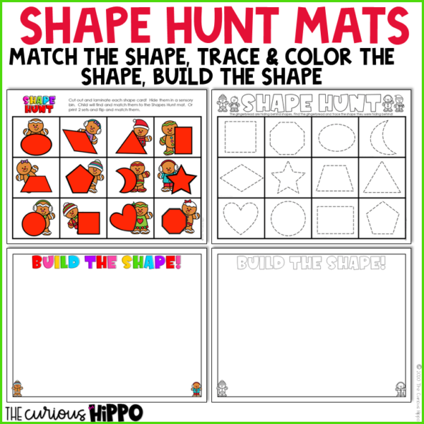 Gingerbread Shapes - Preschool | Made By Teachers