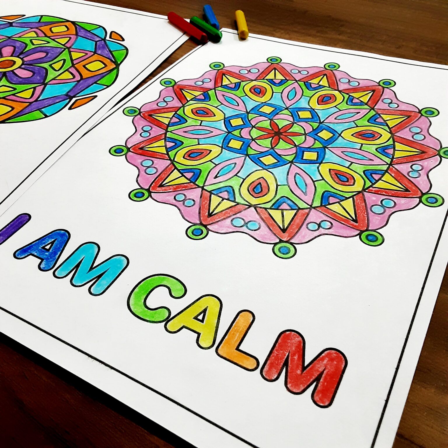 Mandala Coloring Pages For Kids | Mindfulness Coloring Pages ...