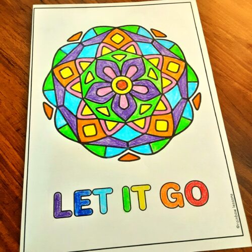 Mandala Coloring Pages For Kids | Mindfulness Coloring Pages ...