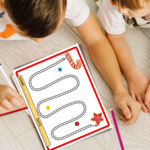 Christmas Pencil Control,Gingerbread ,Santaclaus,Gifts... For Toddlers ...