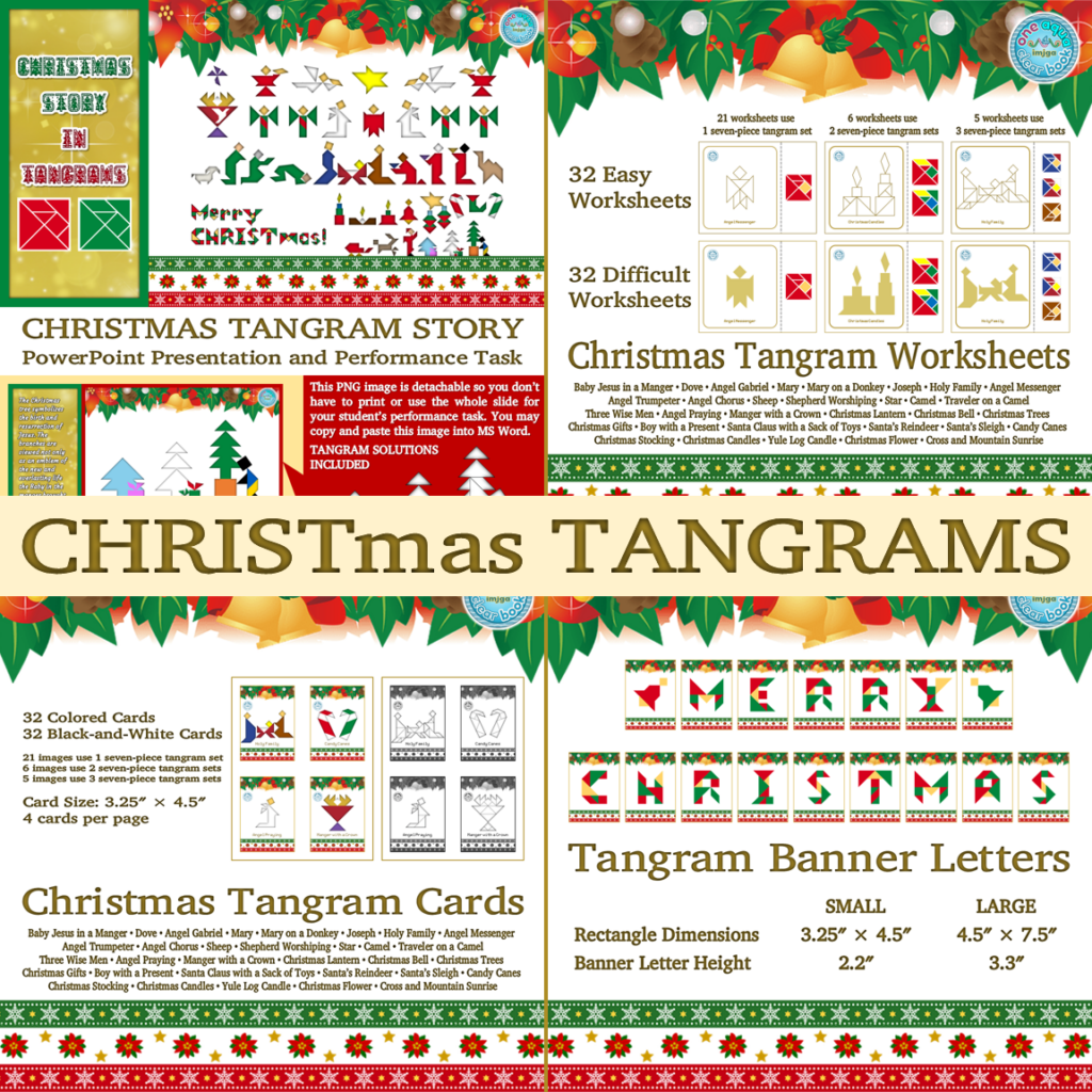 CHRISTmas Tangrams | Made By Teachers