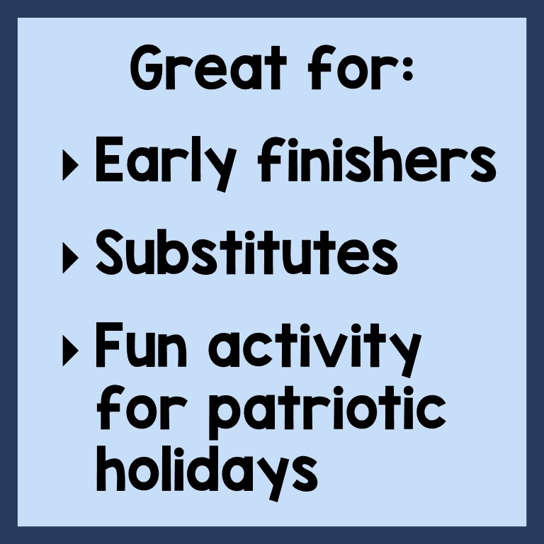 Patriotic Coordinate Plane Mystery Graphing Pictures in Quadrant I ...