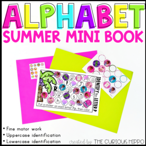 Letter identification mini book - seasonal bundle | Made By Teachers