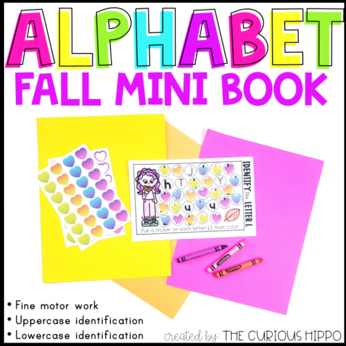 Letter identification mini book - seasonal bundle | Made By Teachers