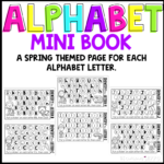 Letter identification mini book - seasonal bundle - Made By Teachers