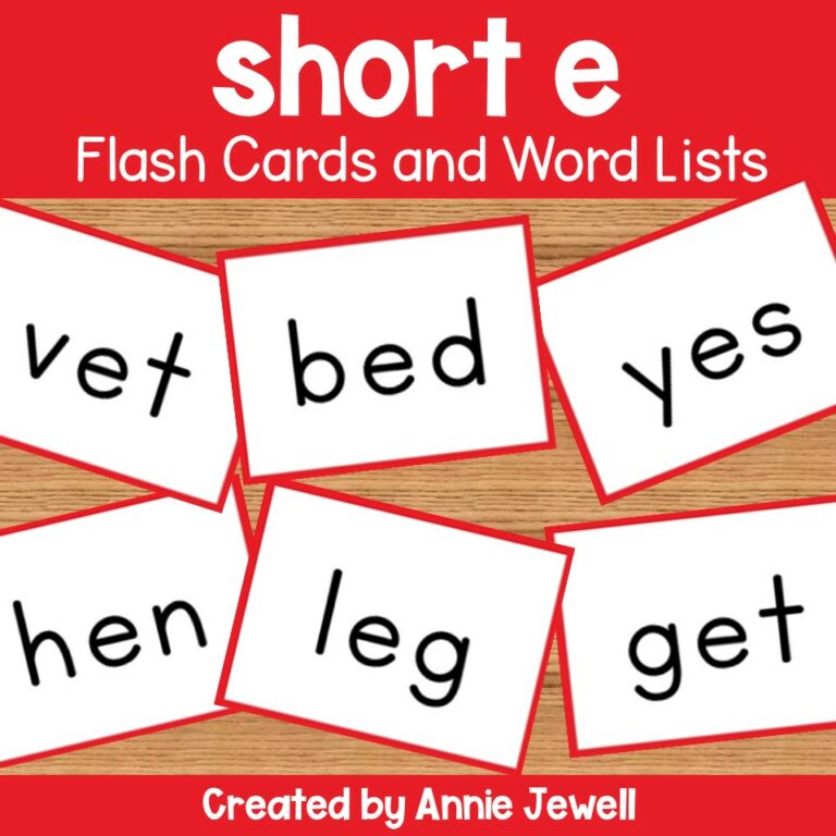 Short Vowel CVC Flash Cards and Word Lists Bundle | Made By Teachers