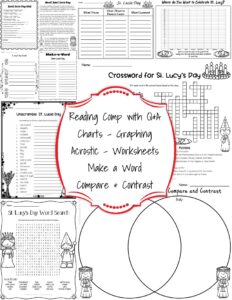 St. Lucia Day Activity Pack | Made By Teachers