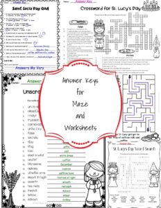 St. Lucia Day Activity Pack | Made By Teachers