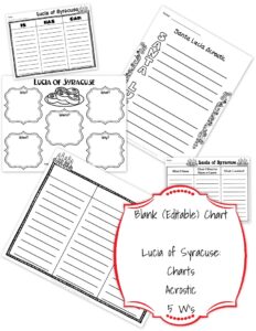 St. Lucia Day Activity Pack | Made By Teachers