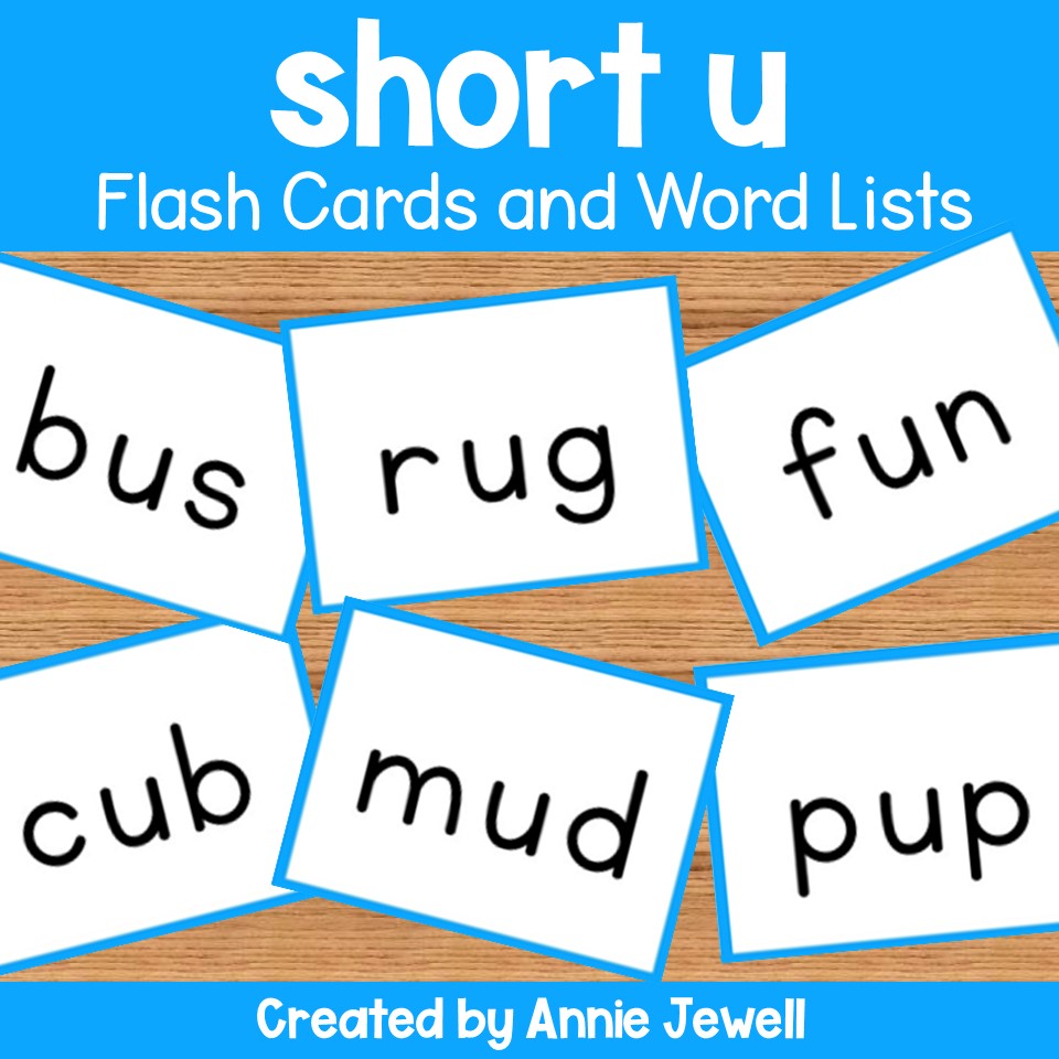 Short Vowel CVC Flash Cards and Word Lists Bundle | Made By Teachers