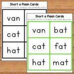 Short Vowel CVC Flash Cards and Word Lists Bundle - Made By Teachers