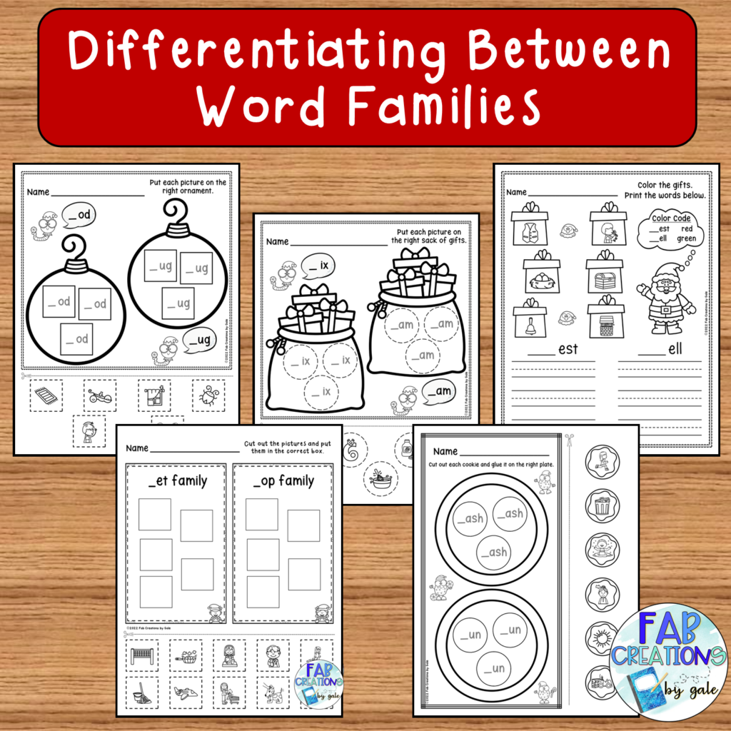 Christmas Short Vowel Worksheets | Made By Teachers