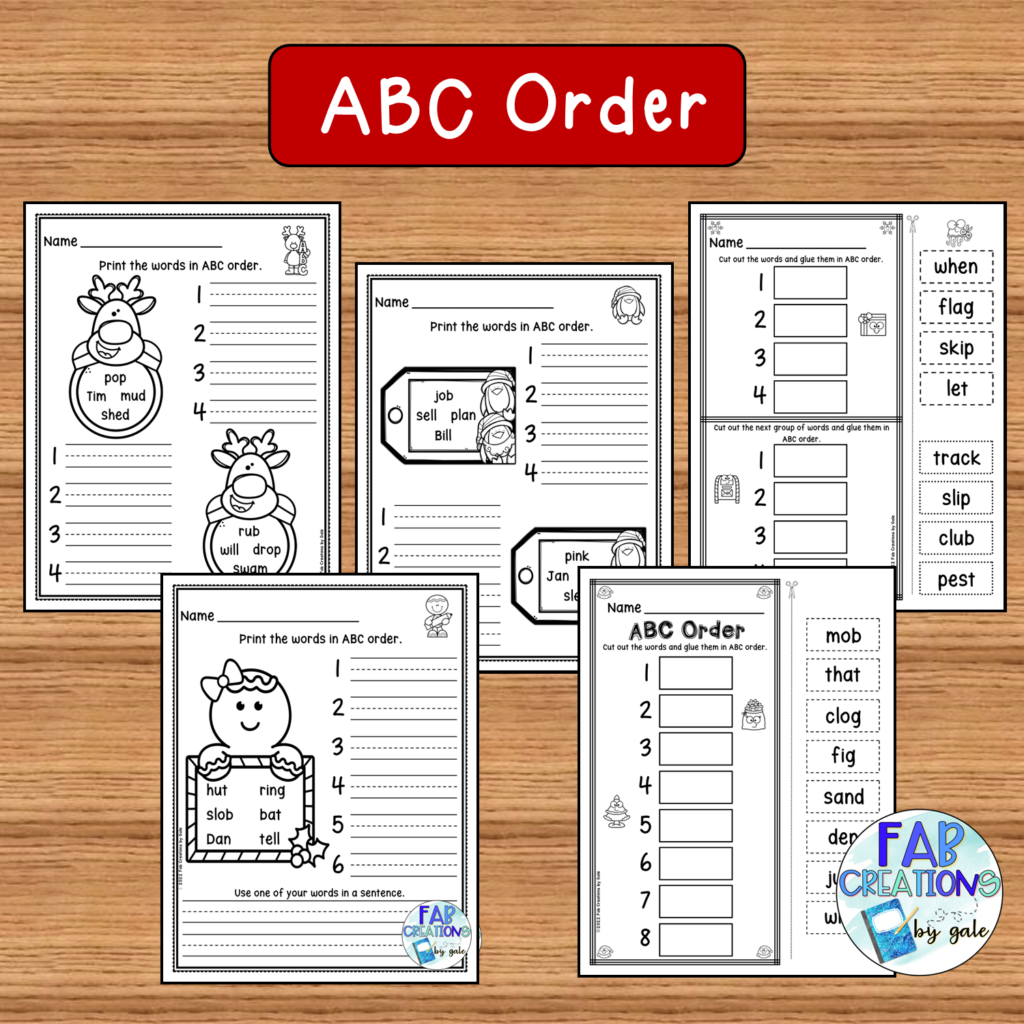 Christmas Short Vowel Worksheets | Made By Teachers