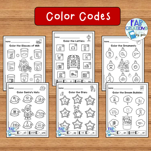 Christmas Short Vowel Worksheets | Made By Teachers