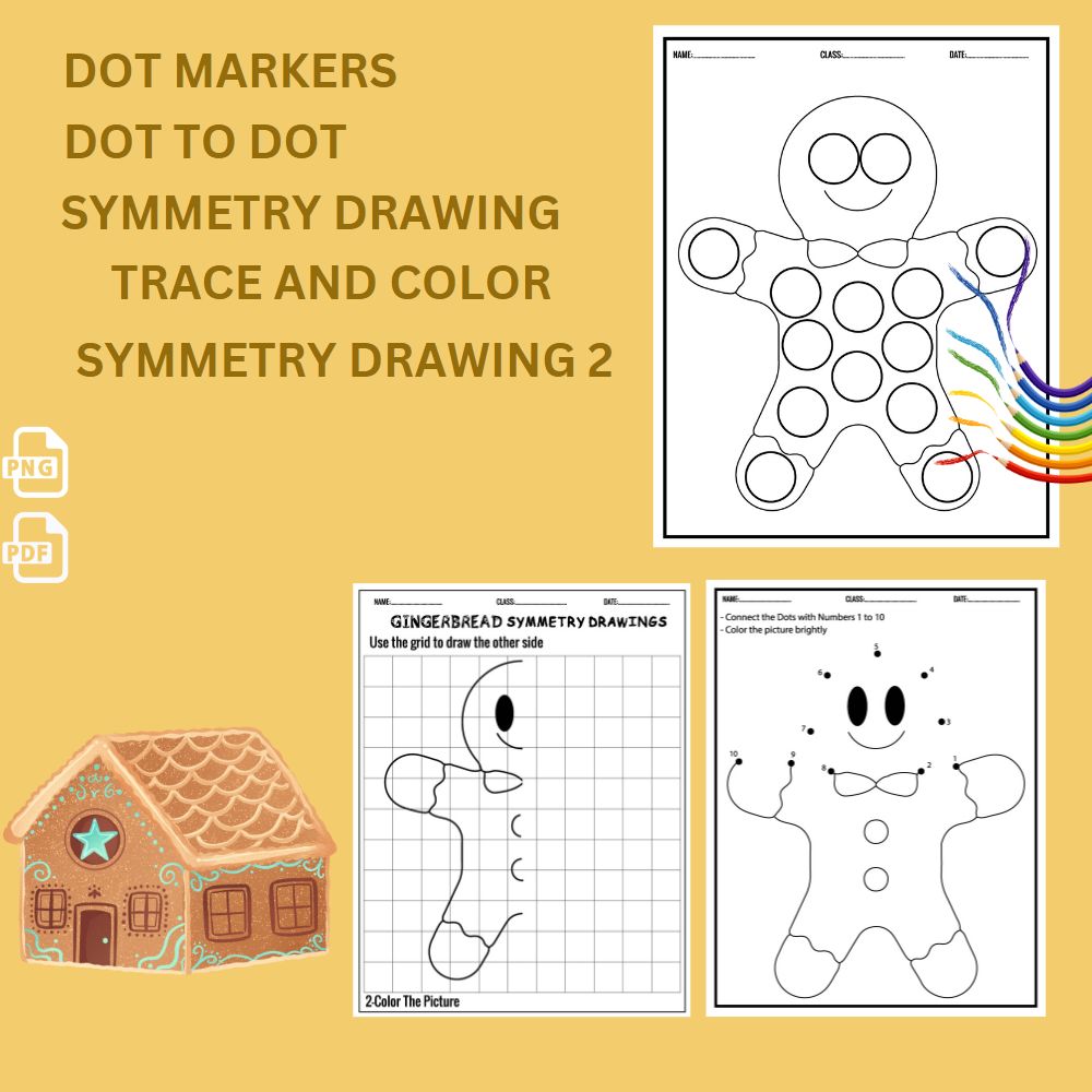 Christmas Gingerbread Man Activities for toddlers | Made By Teachers