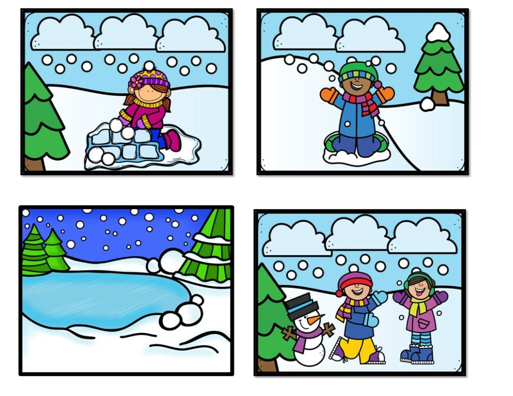 Snowflakes {Pocket Chart Song} | Made By Teachers