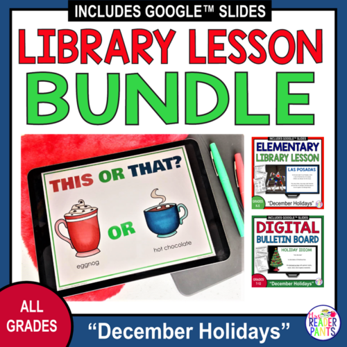 December Holidays Library Bundle - Christmas - Hanukkah - Kwanzaa ...