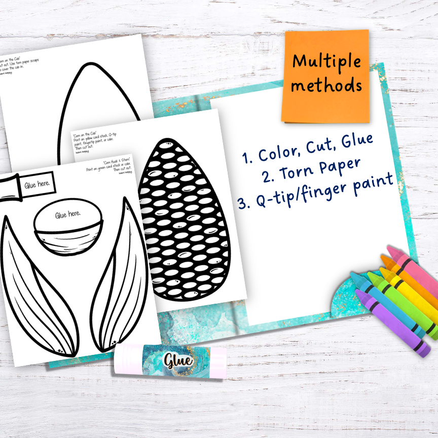 Fall Corn Craft and Bulletin Board Decor | Made By Teachers