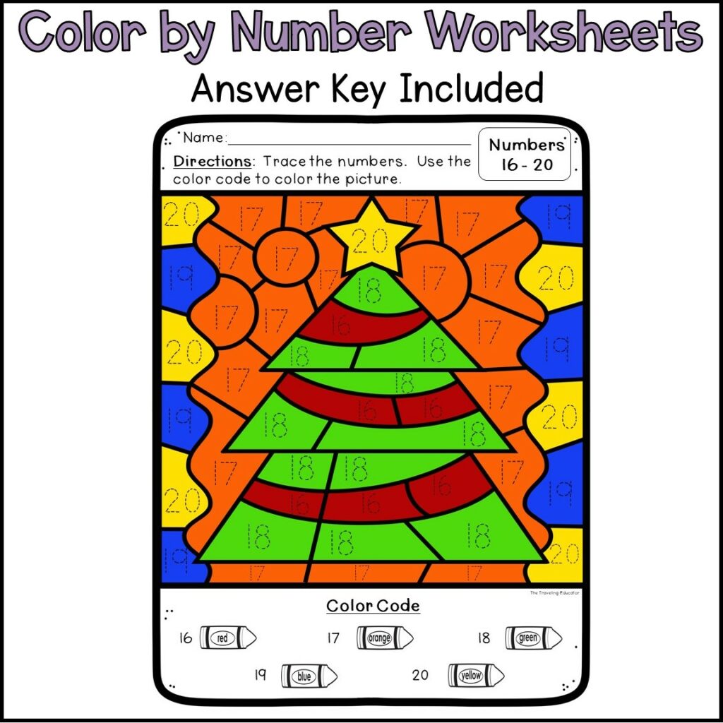 Christmas Color By Letter Christmas Coloring Pages Color By Code