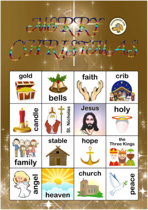 Religious Christmas Bingo 7x7 (5 pages + call sheet) | Made By Teachers