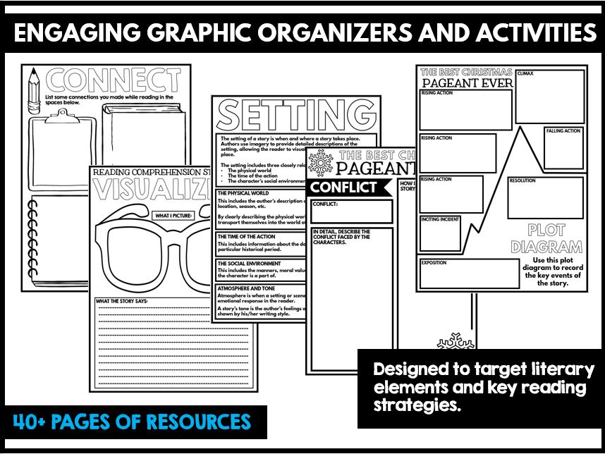 The Best Christmas Pageant Ever - Read Aloud Companion - Journal Prompt ...