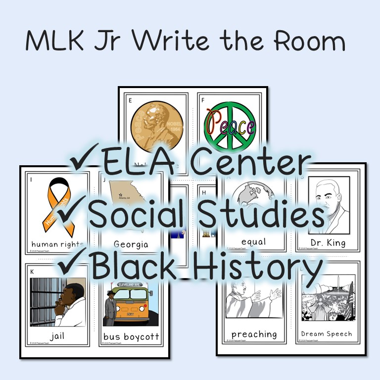 Martin Luther King Jr. Write the Room Activity | Made By Teachers