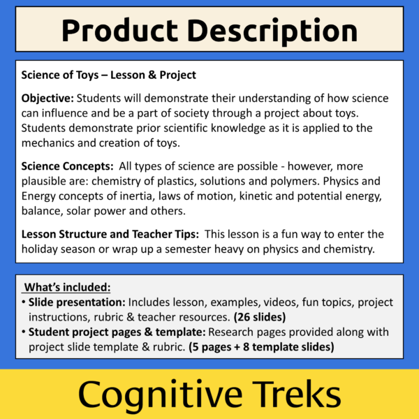 Physics and Chemistry Fun! | Science of Toys Exploration & Project ...