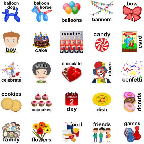 Birthday Party Bingo 7x7 (5 pages + call sheet) | Made By Teachers