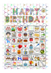Birthday Party Bingo 7x7 (100 pages + call sheet) | Made By Teachers