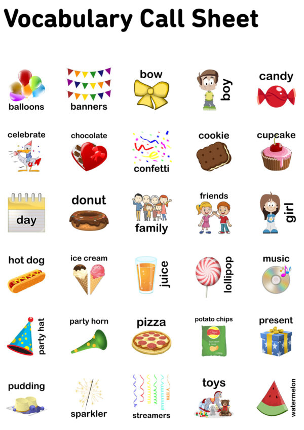 Children’s Day Bingo 4x4 (5 pages + call sheet) | Made By Teachers