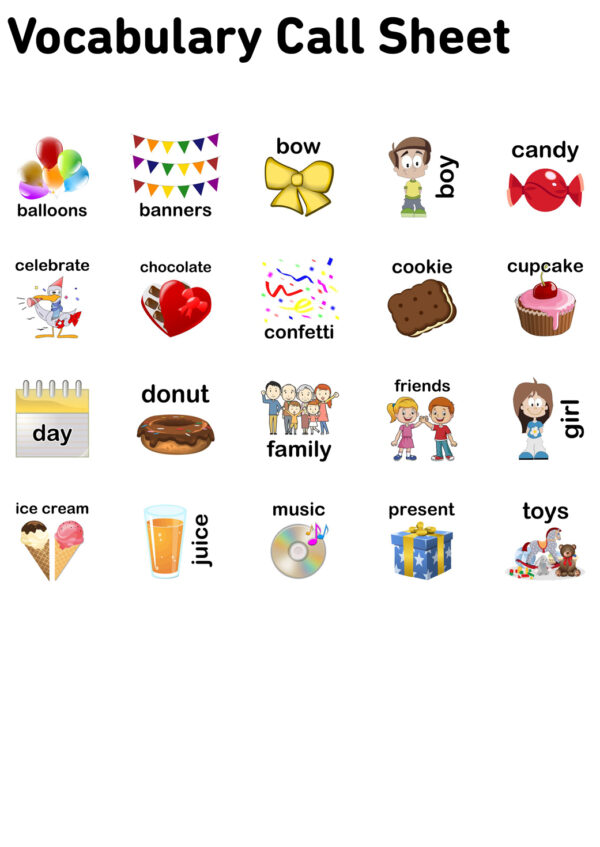 Children’s Day Bingo 3x3 (100 pages + call sheet) | Made By Teachers