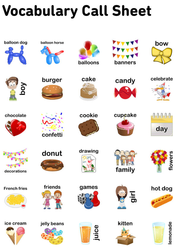 Children’s Day Bingo 5x5 (100 pages + call sheet) - Made By Teachers