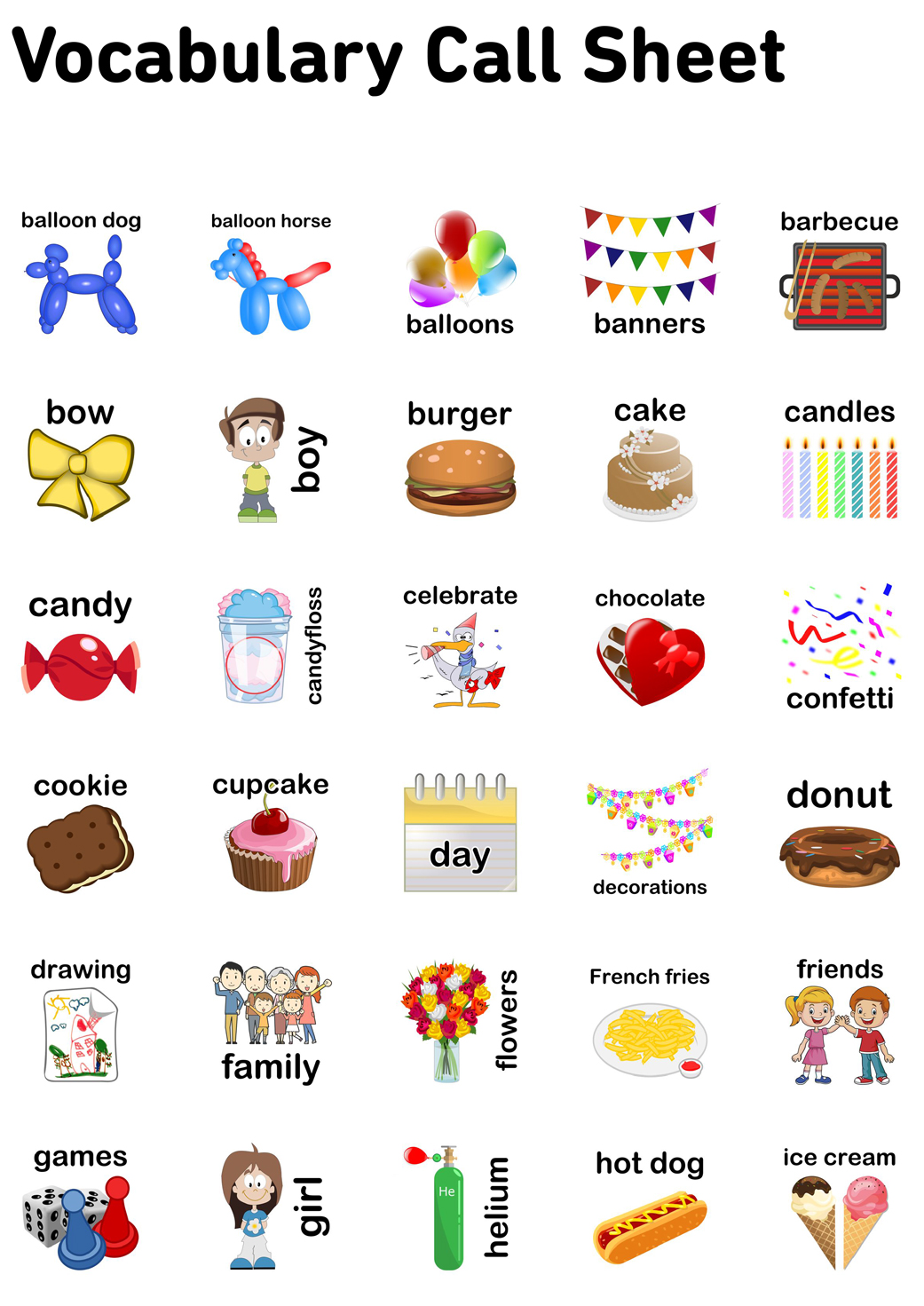 Children’s Day Bingo 6x6 (100 pages + call sheet) | Made By Teachers