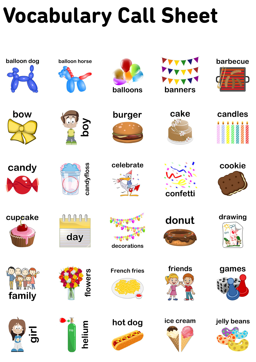 Children’s Day Bingo 7x7 (100 pages + call sheet) | Made By Teachers