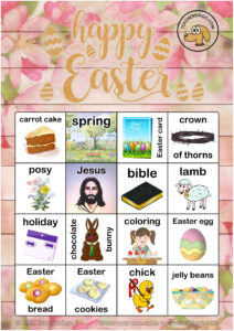 Easter Bingo 4x4 (100 pages + call sheet) - Made By Teachers
